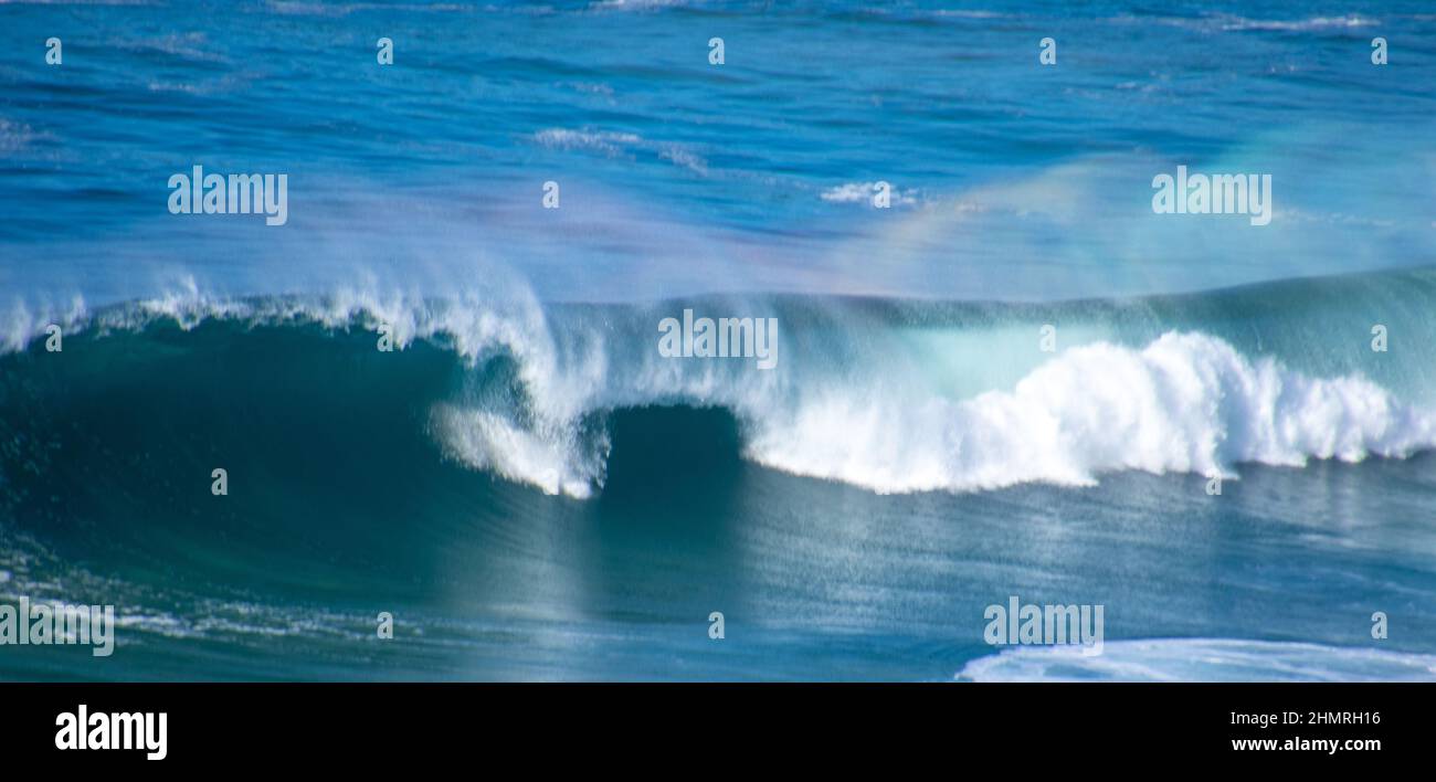 Waves, ocean, sea and spray image for background use Stock Photo - Alamy