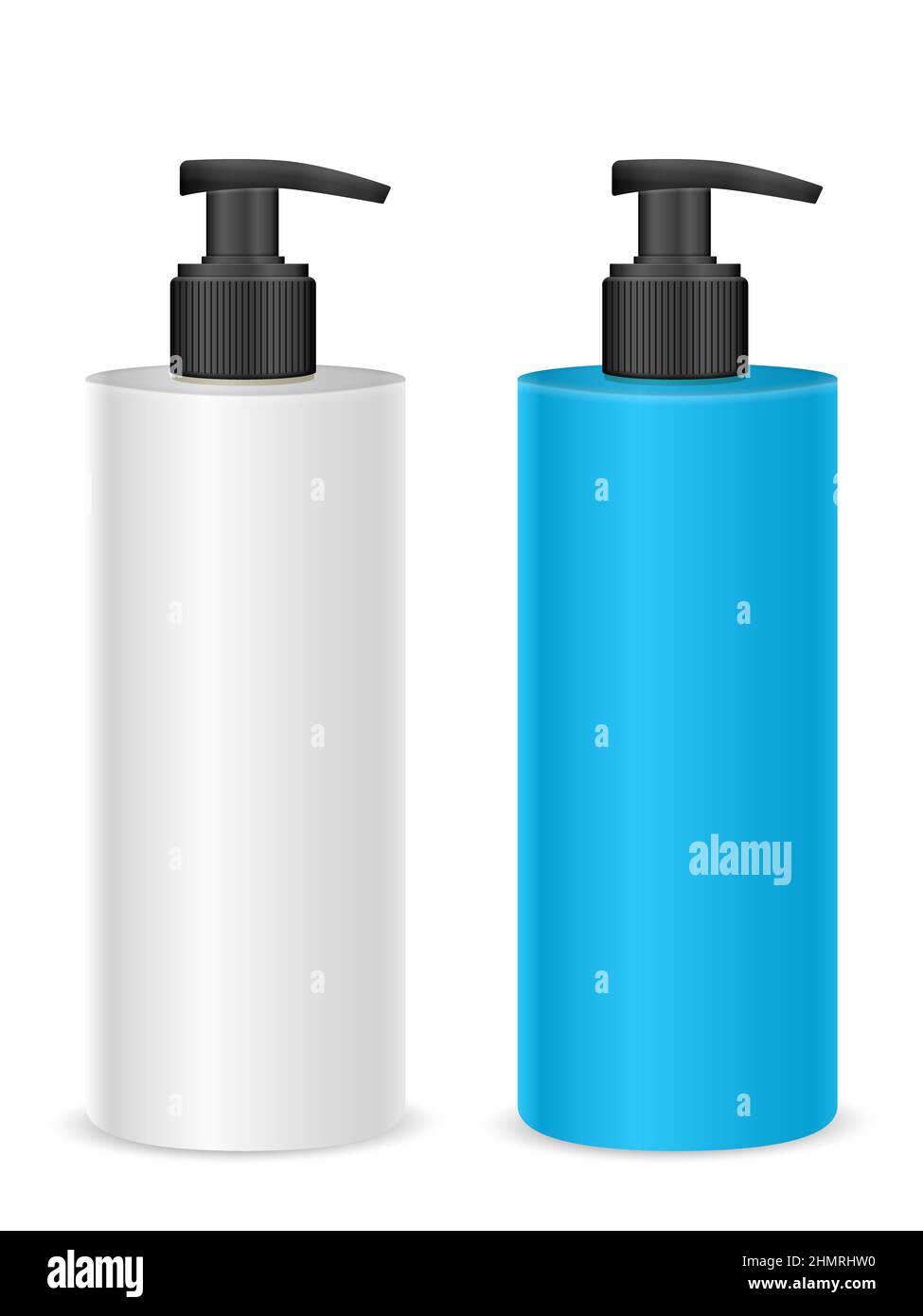 Liquid soap set on a white background. Vector illustration Stock Photo ...