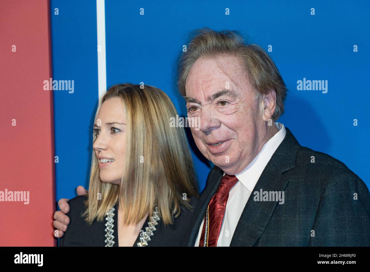 New York, USA. 10th Feb, 2022. NEW YORK, NEW YORK - FEBRUARY 10: Imogen Lloyd Webber and Sir ...