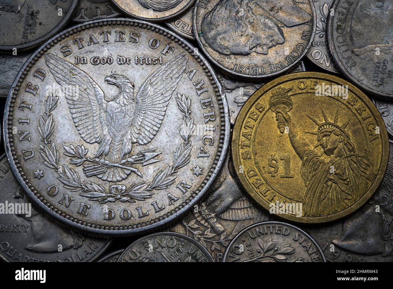 Money and Inflation Conceptual Morgan Dollar versus Current Dollar Side ...