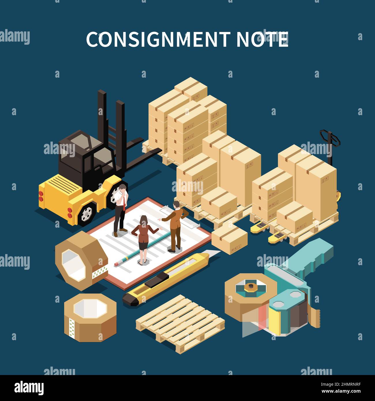Consignment Note Stock Vector Images - Alamy