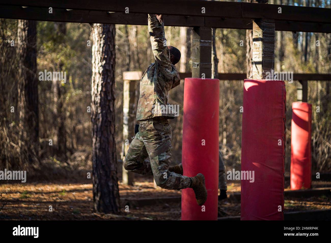 Fort Jackson, South Carolina, USA. 29th Jan, 2021. A Soldier with the ...