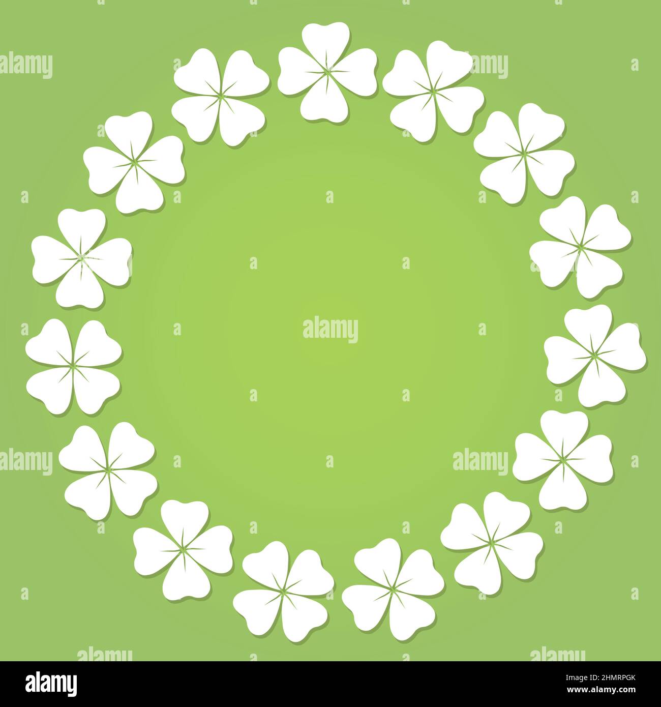 Four leaf clover vector vectors hi-res stock photography and images - Alamy