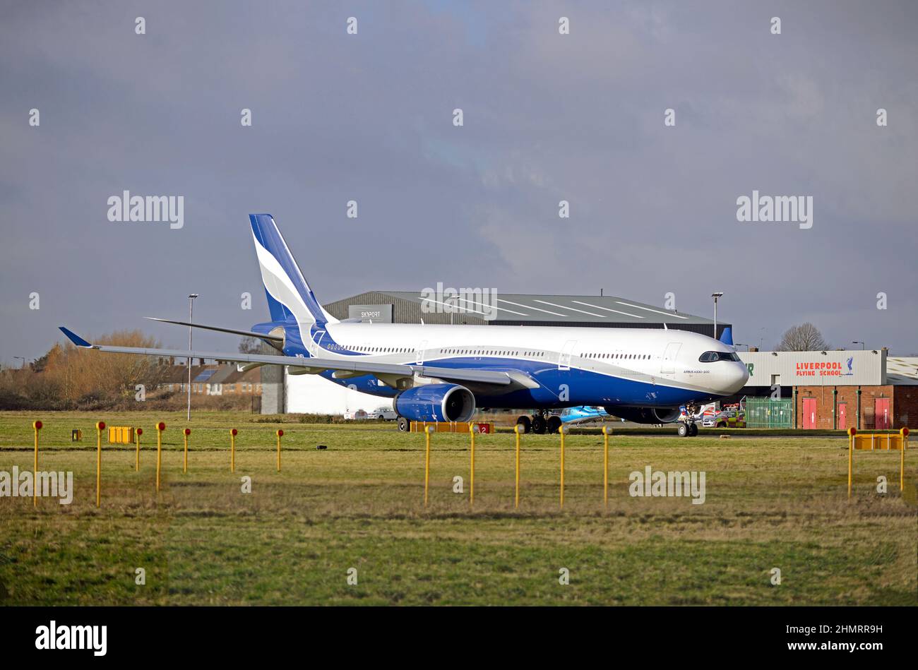 HIFLY MALTA AIRBUS A330-343, 9H-HFA, taxiing out to Liverpool John ...
