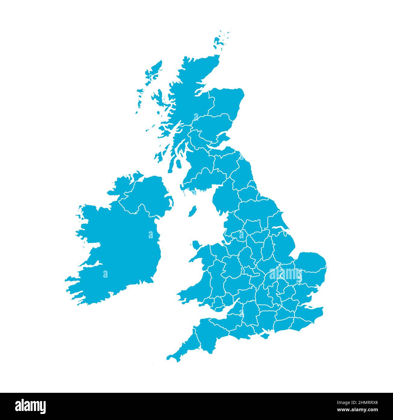 Vector maps color Cut Out Stock Images & Pictures - Alamy