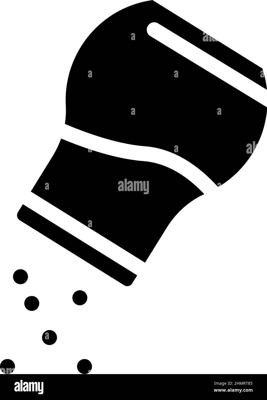 salt add glyph icon vector illustration Stock Vector Image & Art - Alamy