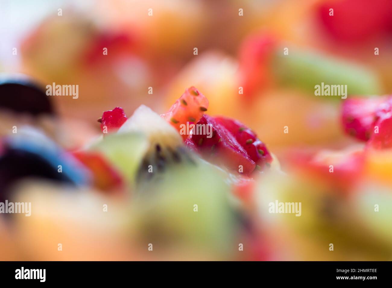 colorful fruit as decoration on fruit tart Stock Photo - Alamy