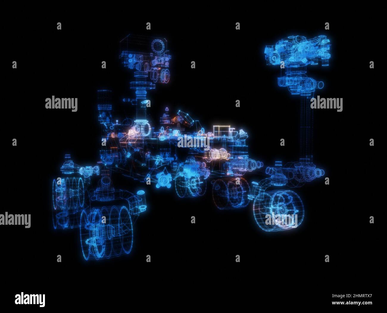 Smart particles robot hi-res stock photography and images - Alamy