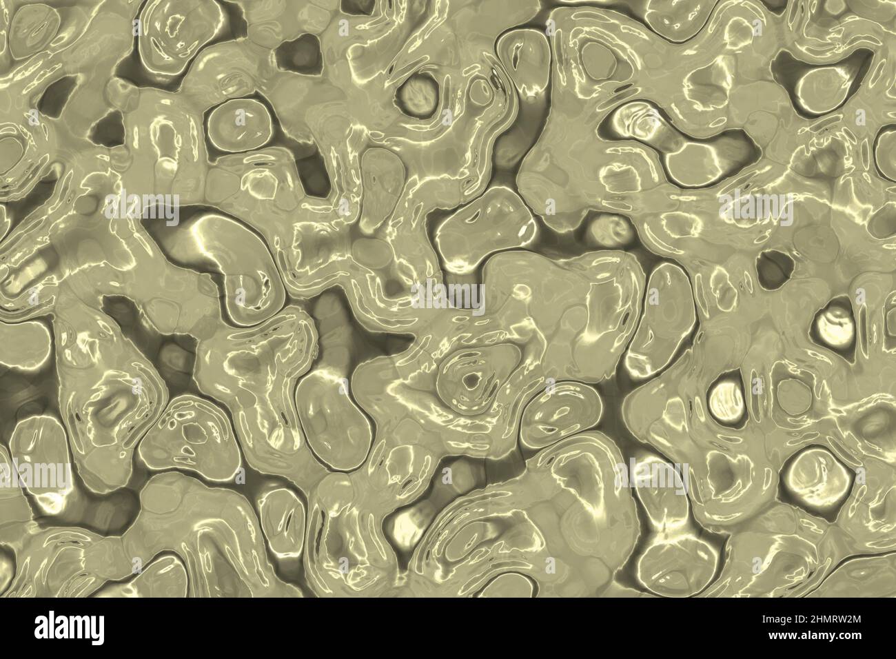 design yellow glossy melting rough metal digital art texture background ...