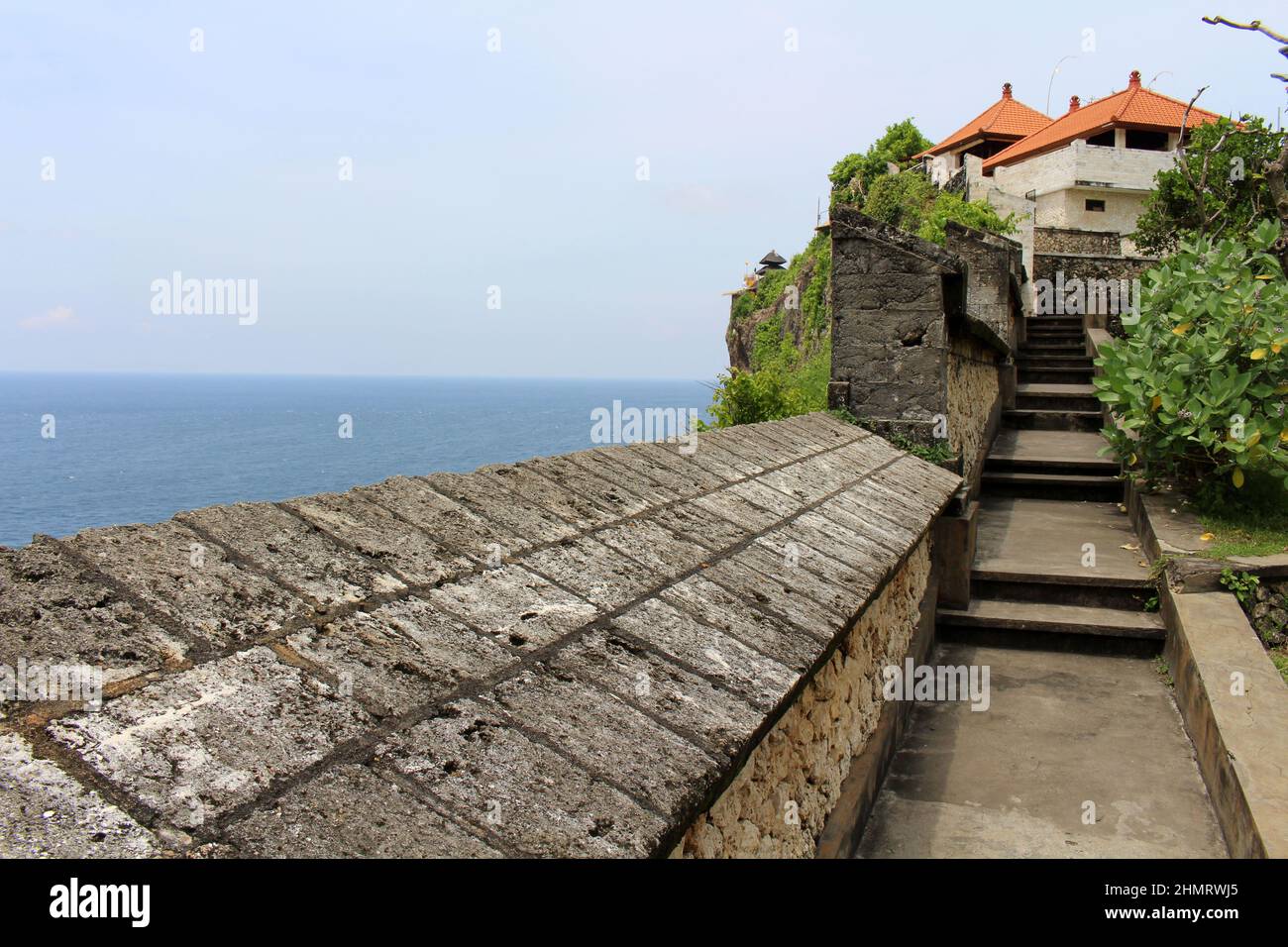 Going up to the main part of Uluwatu Temple of Bali. Taken January 2022 Stock Photo - Alamy