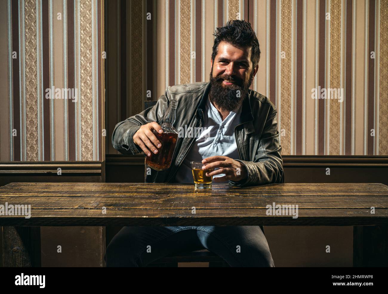 Drunk man drinker alcoholic with alcoholism problem, alcohol abuse ...