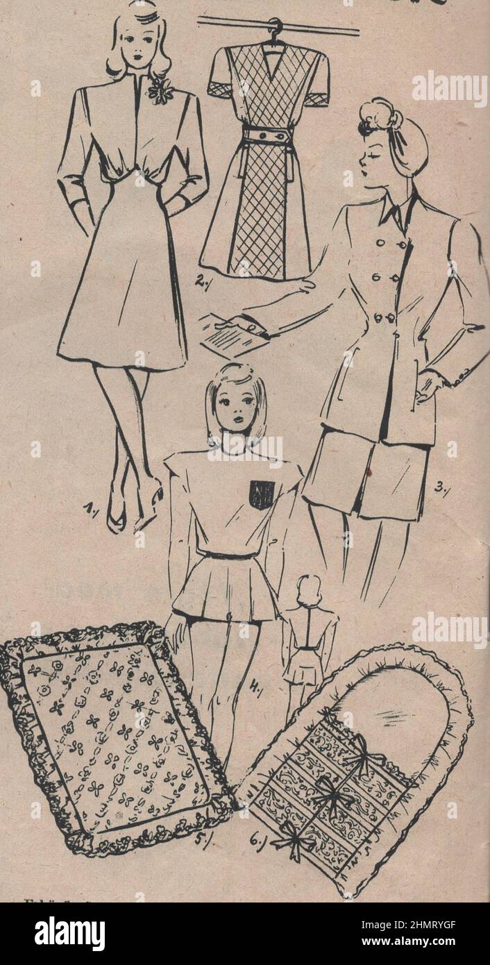 Dressmaking advert hi-res stock photography and images - Alamy