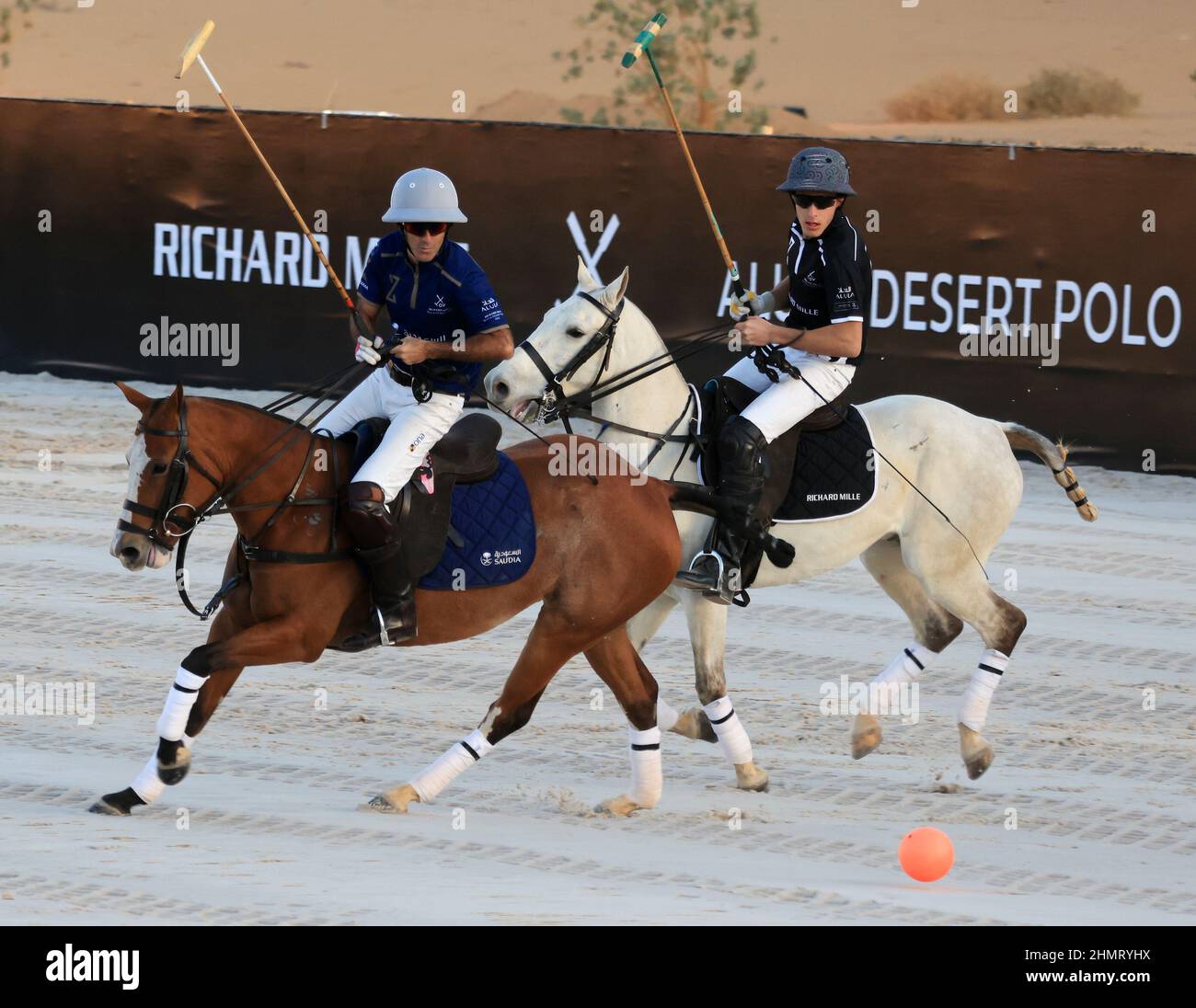 Alula, Saudi Arabia. 11th Feb, 2022. Participants compete during the ...