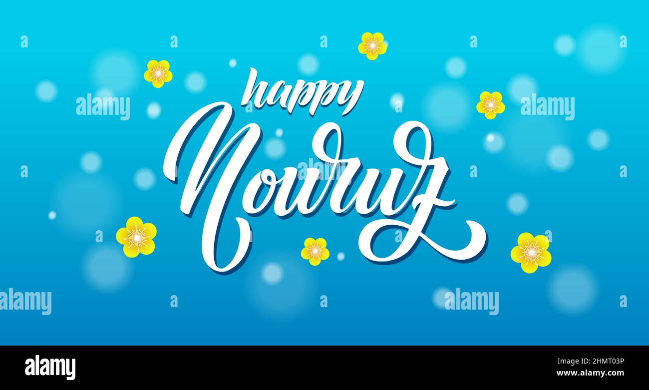 Nowruz holiday vector design elements. Novruz Persian New Year ...