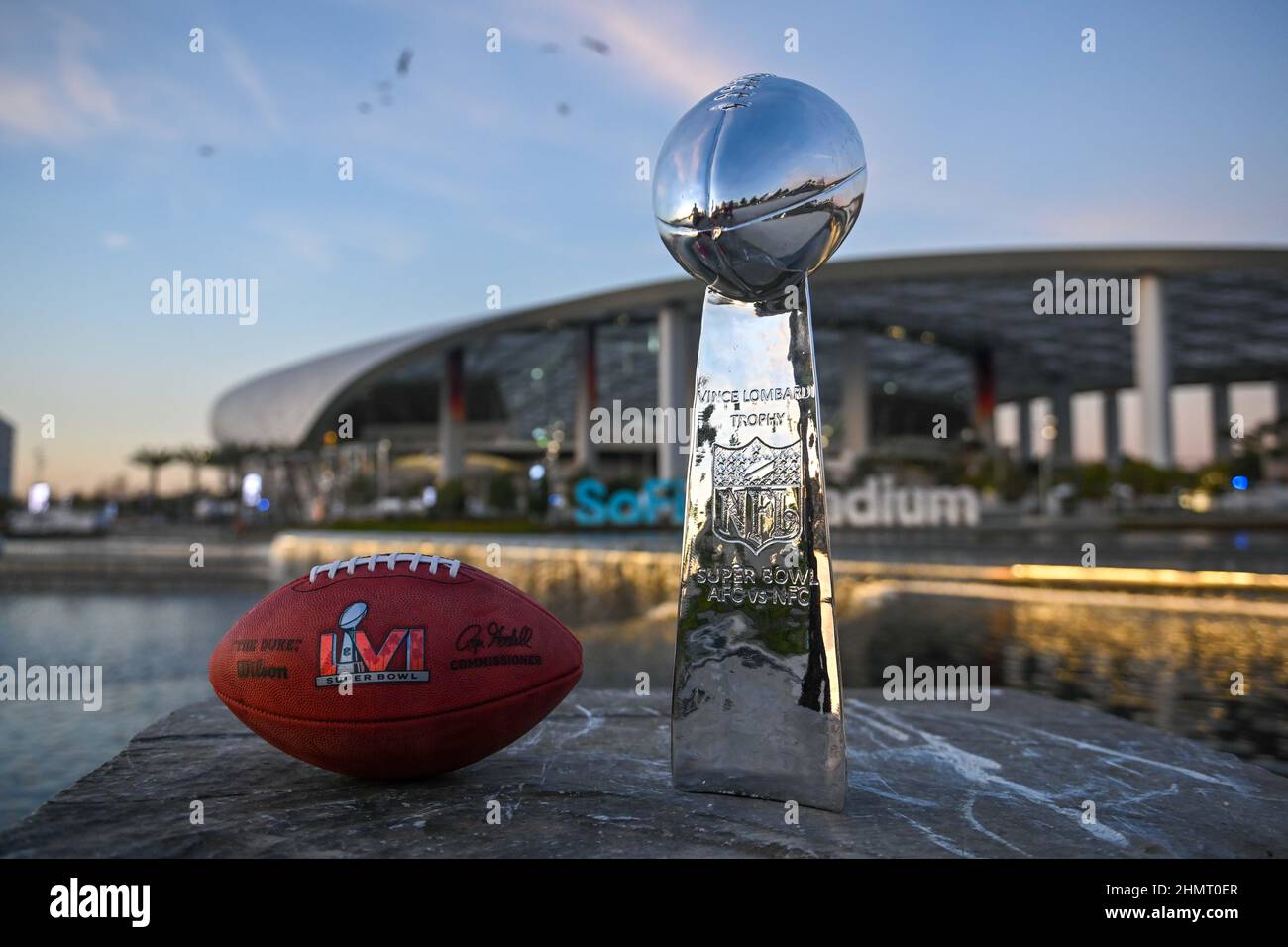 General overall view of the official Wilson “The Duke” ball to be used ...