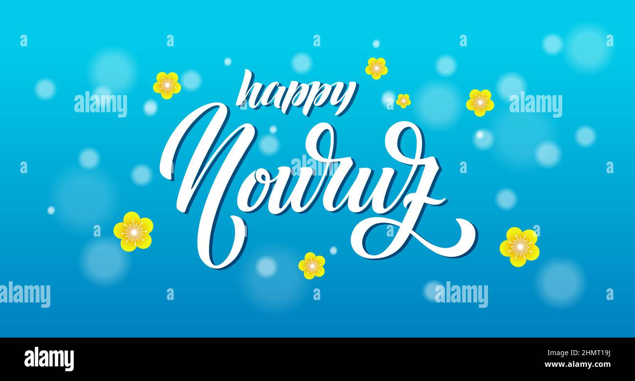 Nowruz holiday vector design elements. Novruz Persian New Year ...