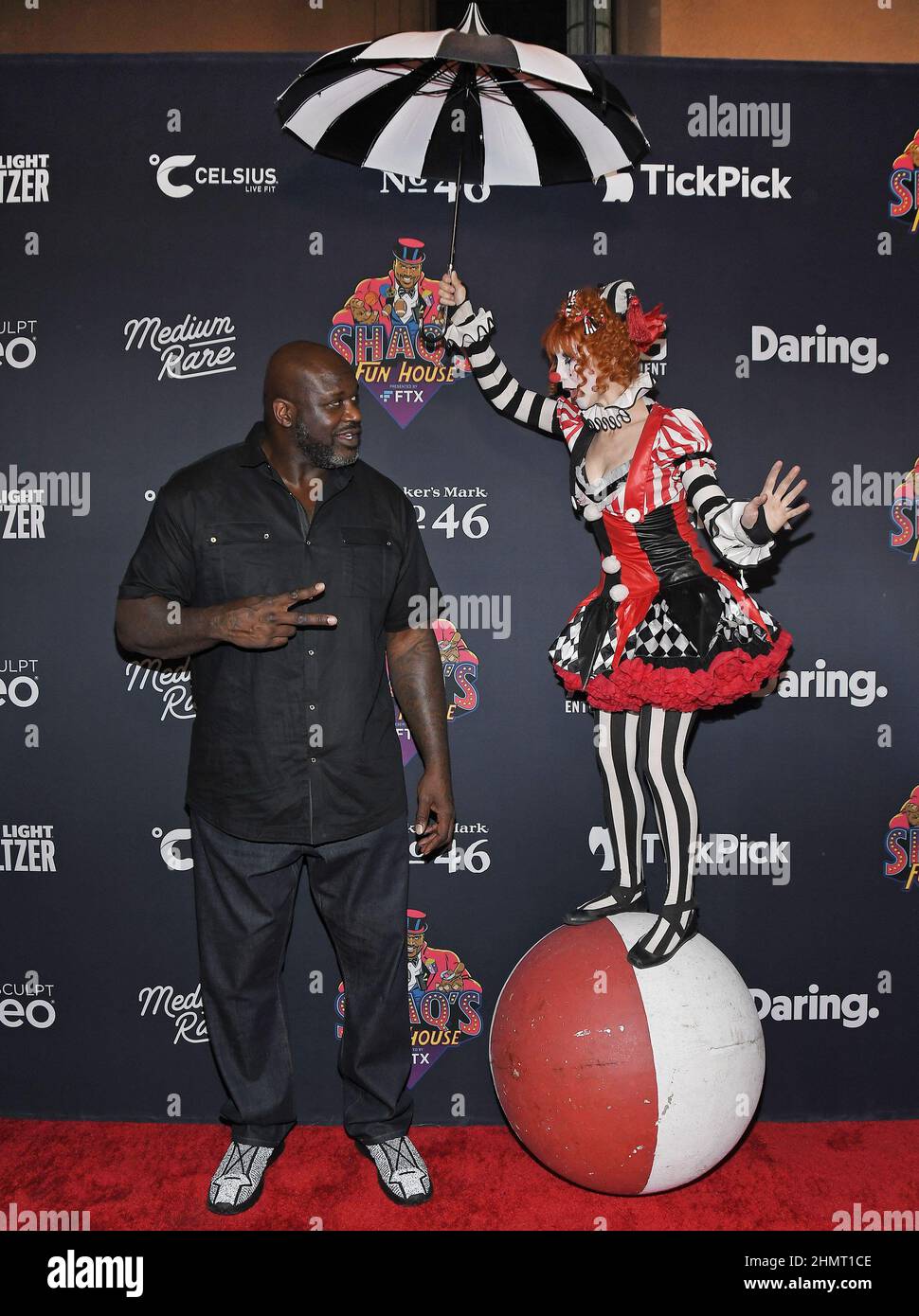 Los Angeles, USA. 11th Feb, 2022. Shaquille O'Neal arrives at SHAQ'S ...