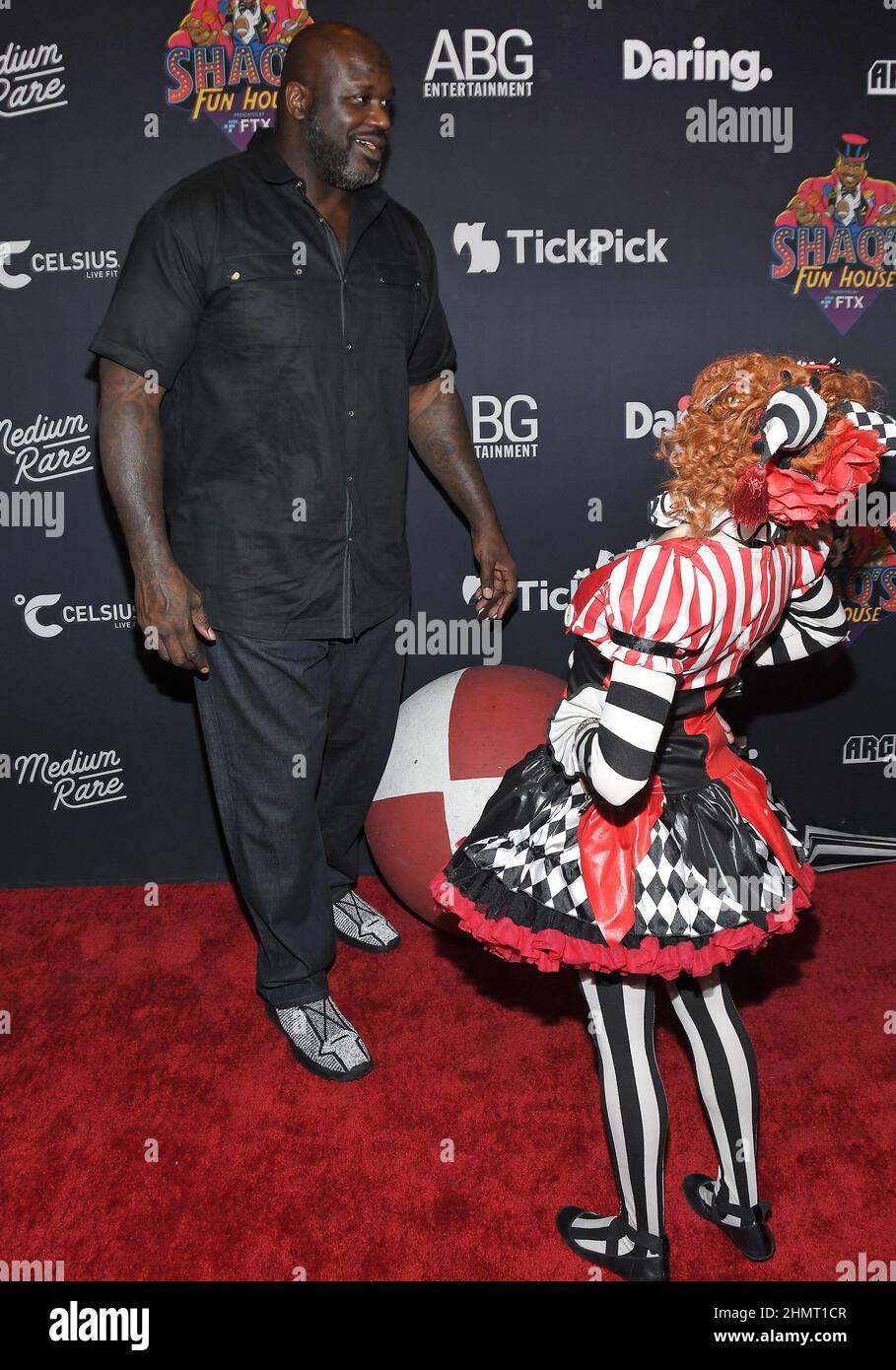 Los Angeles, USA. 11th Feb, 2022. Shaquille O'Neal arrives at SHAQ'S ...