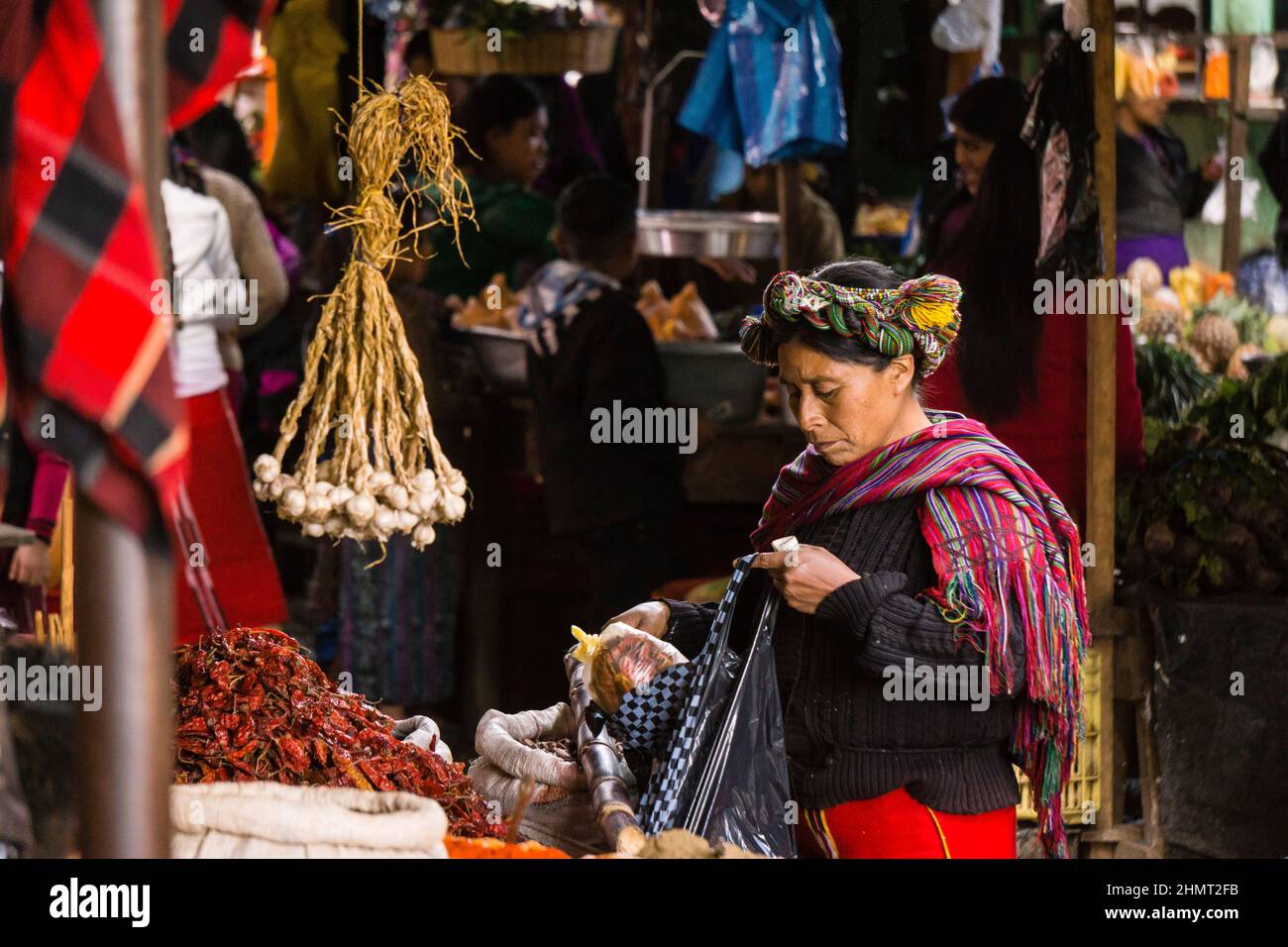 Mercado maya de américa central hi-res stock photography and images - Alamy