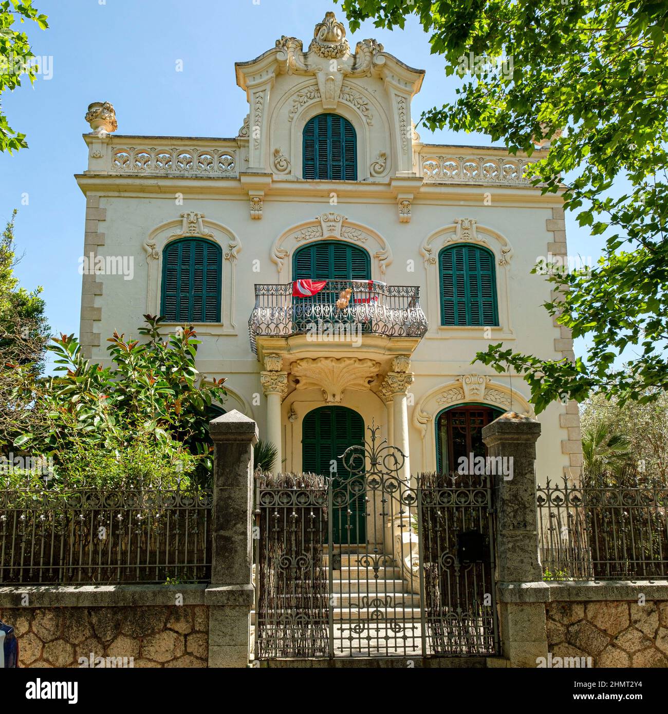 Can Querol, Soller, casa modernista, Mallorca, Balearic Islands, Spain ...
