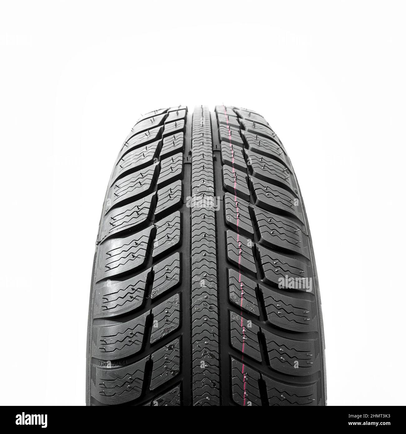 Winter Car tires close-up wheel profile structure on white background Stock Photo - Alamy