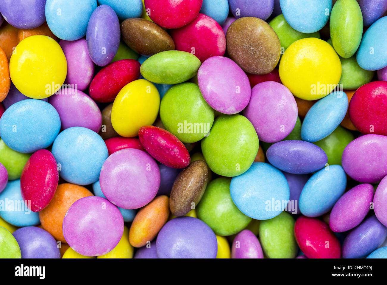 chocolate lentils smarties sweets colorful Stock Photo - Alamy