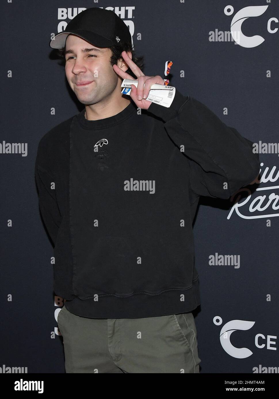 Los Angeles, USA. 11th Feb, 2022. David Dobrik arrives at SHAQ'S Fun ...