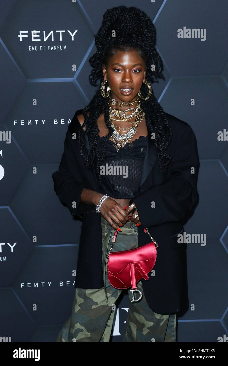 HOLLYWOOD, LOS ANGELES, CALIFORNIA, USA - FEBRUARY 11: Amiraa Vee ...