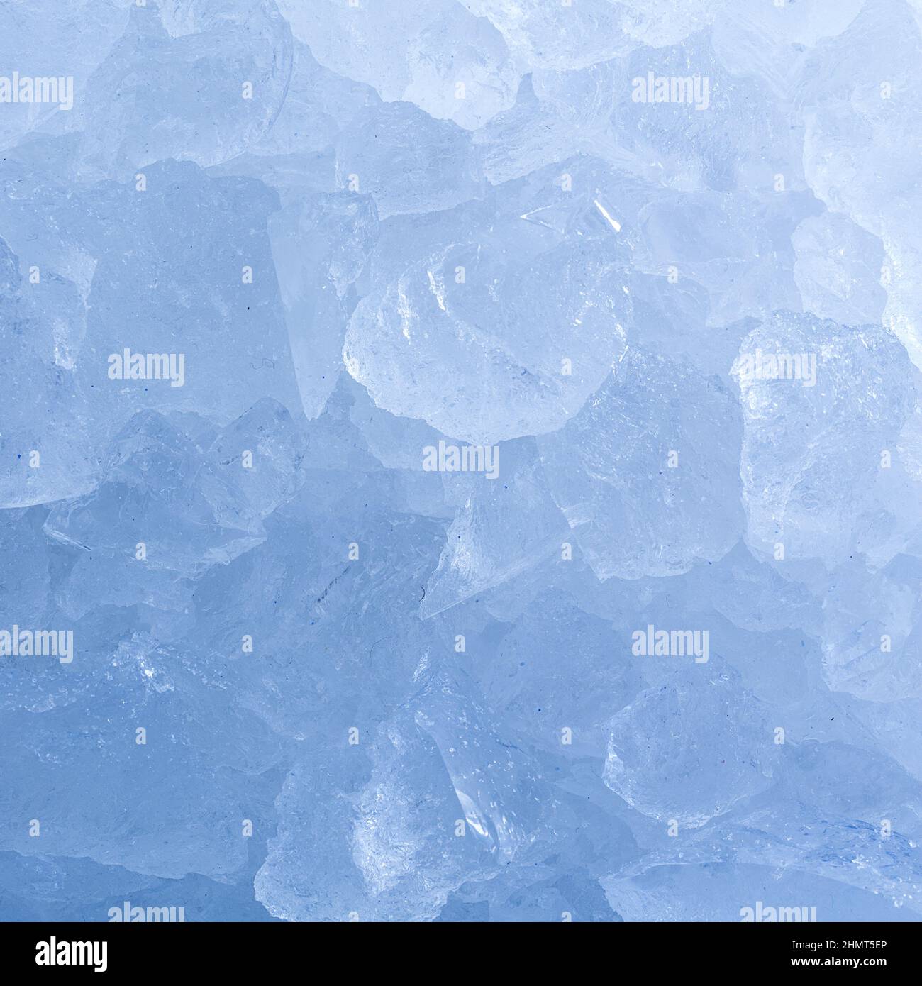 blue frozen ice crushed ice cubes Stock Photo - Alamy