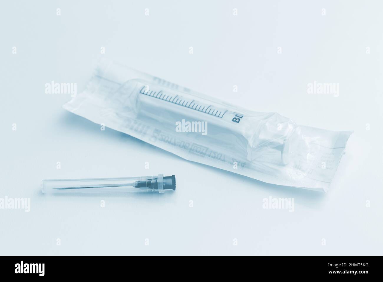 sterile drug once syringe addiction Stock Photo - Alamy