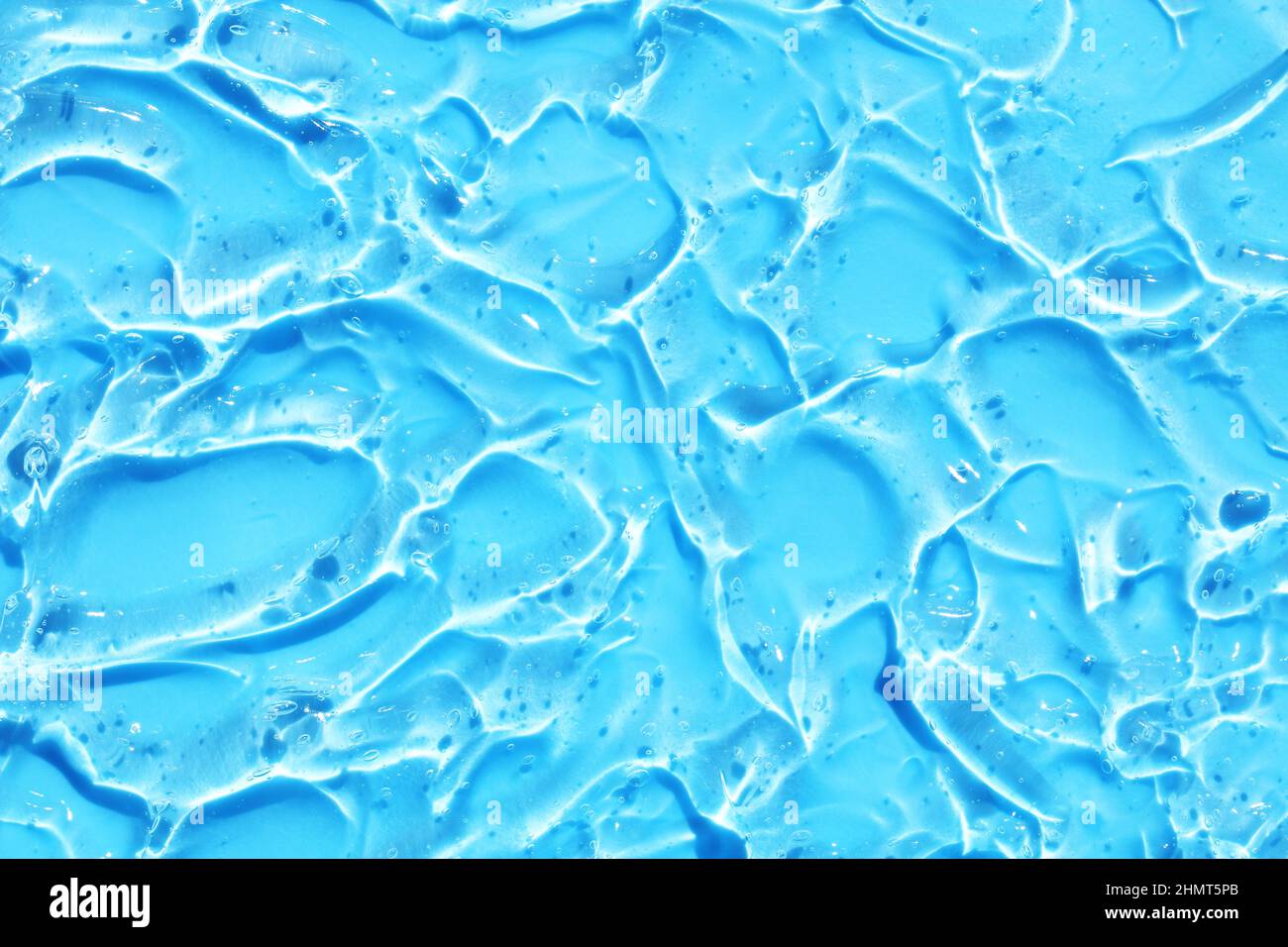 blue water wave abstract, pure natural ripple and bubble texture, gel ...