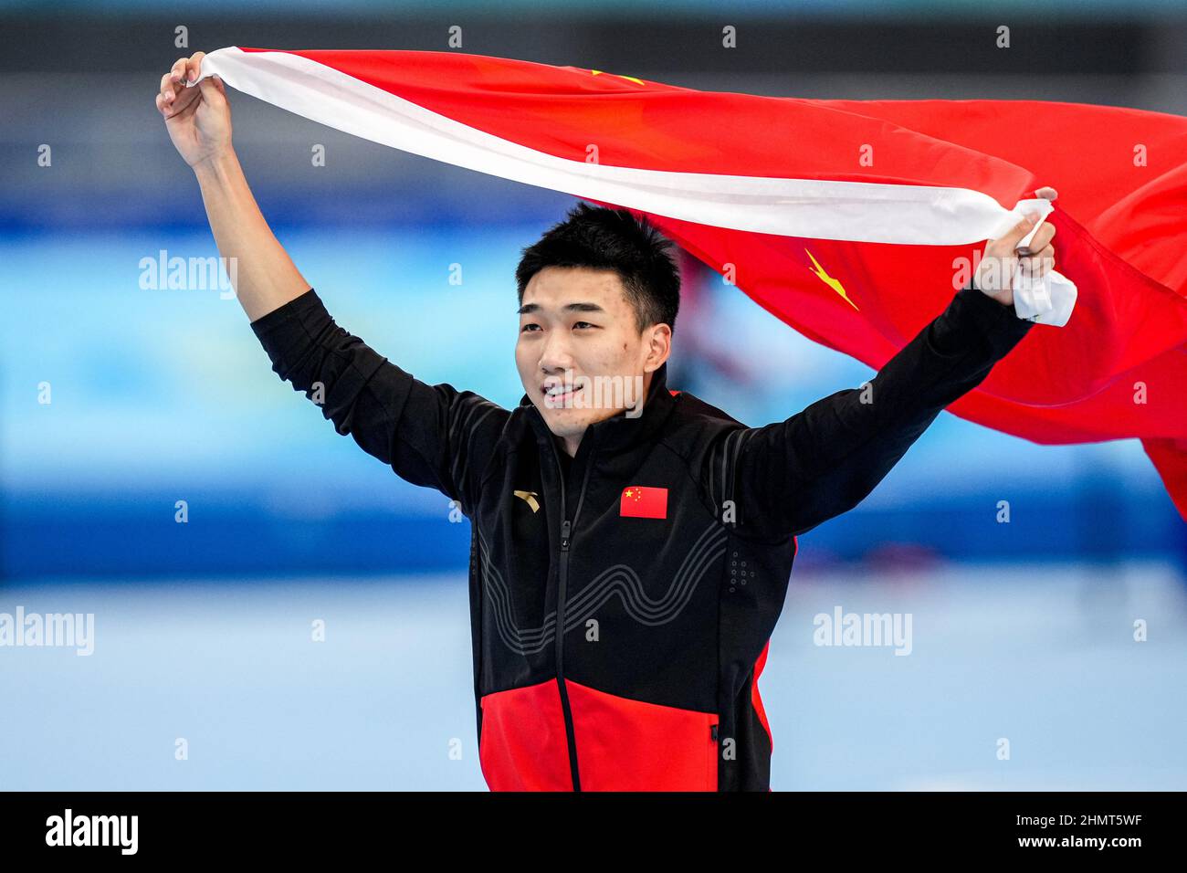 BEIJING, CHINA - FEBRUARY 12: Tingyu Gao of China winner of the gold ...
