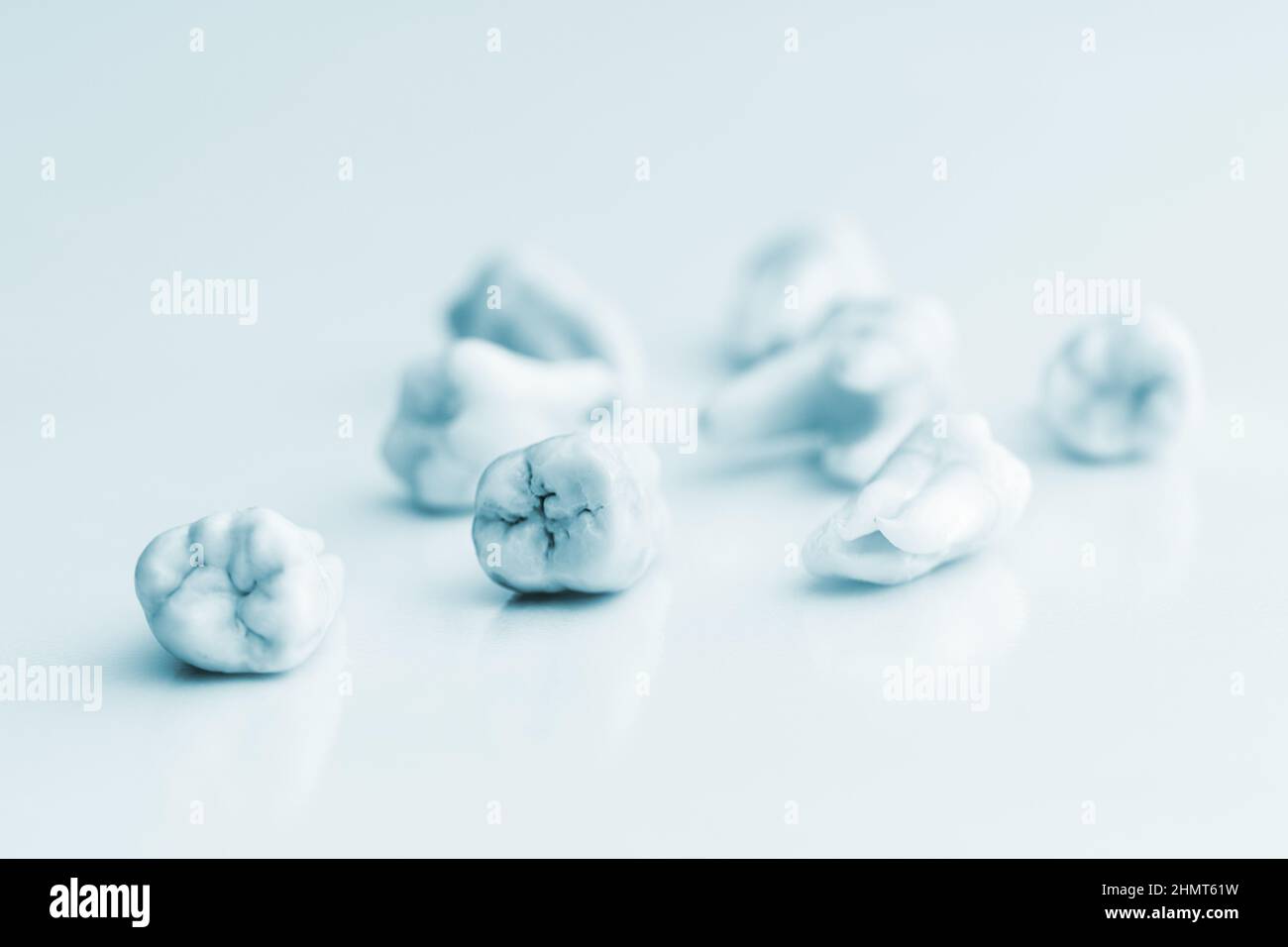 Pulled teeths from a dentistry Stock Photo - Alamy