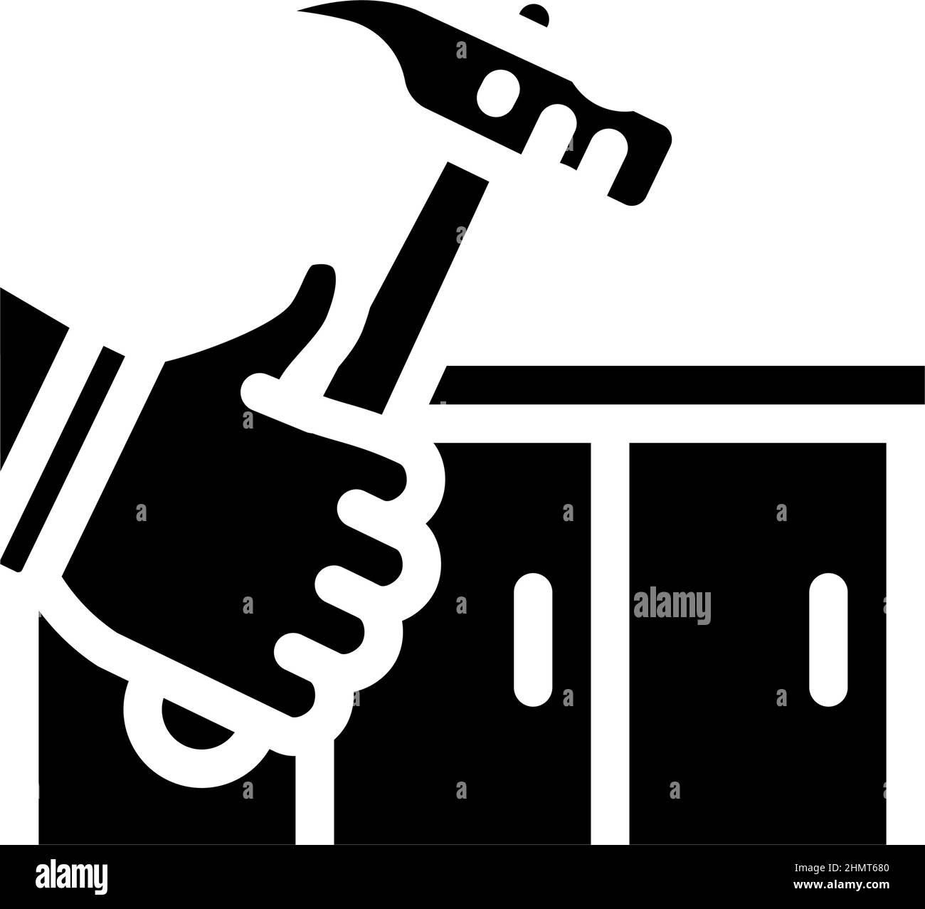 Kitchen unit door Cut Out Stock Images & Pictures - Alamy