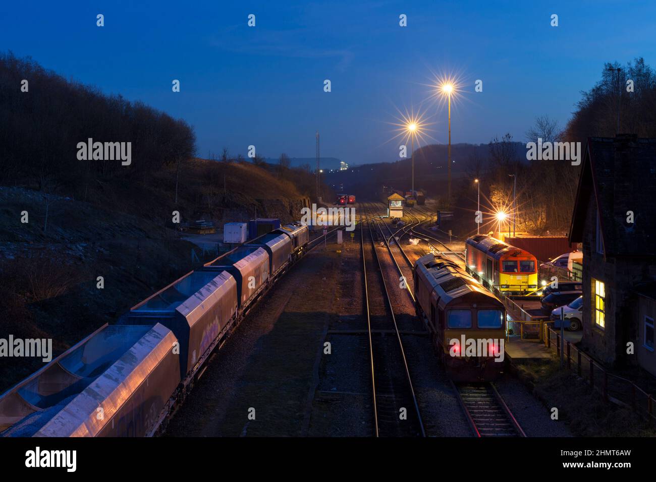 Cemex train diesel locomotive hi-res stock photography and images - Alamy