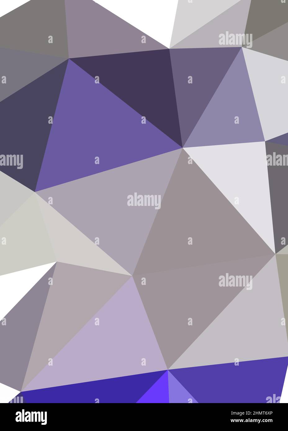 Abstract Low Polygon color Generative Art background illustration Stock ...