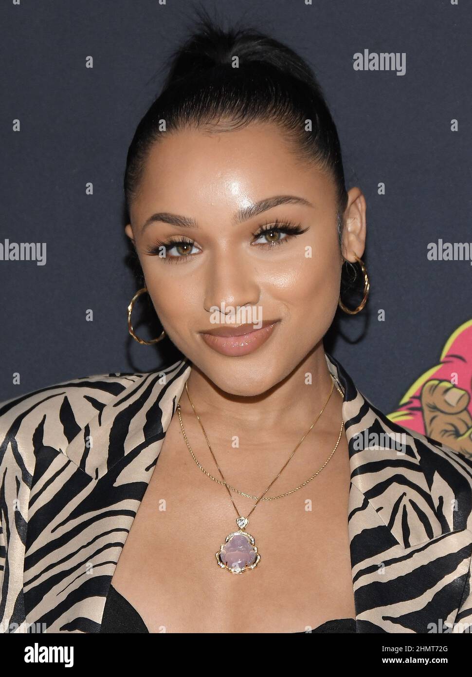 Los Angeles, USA. 11th Feb, 2022. Jaylen Barron arrives at SHAQ'S Fun ...