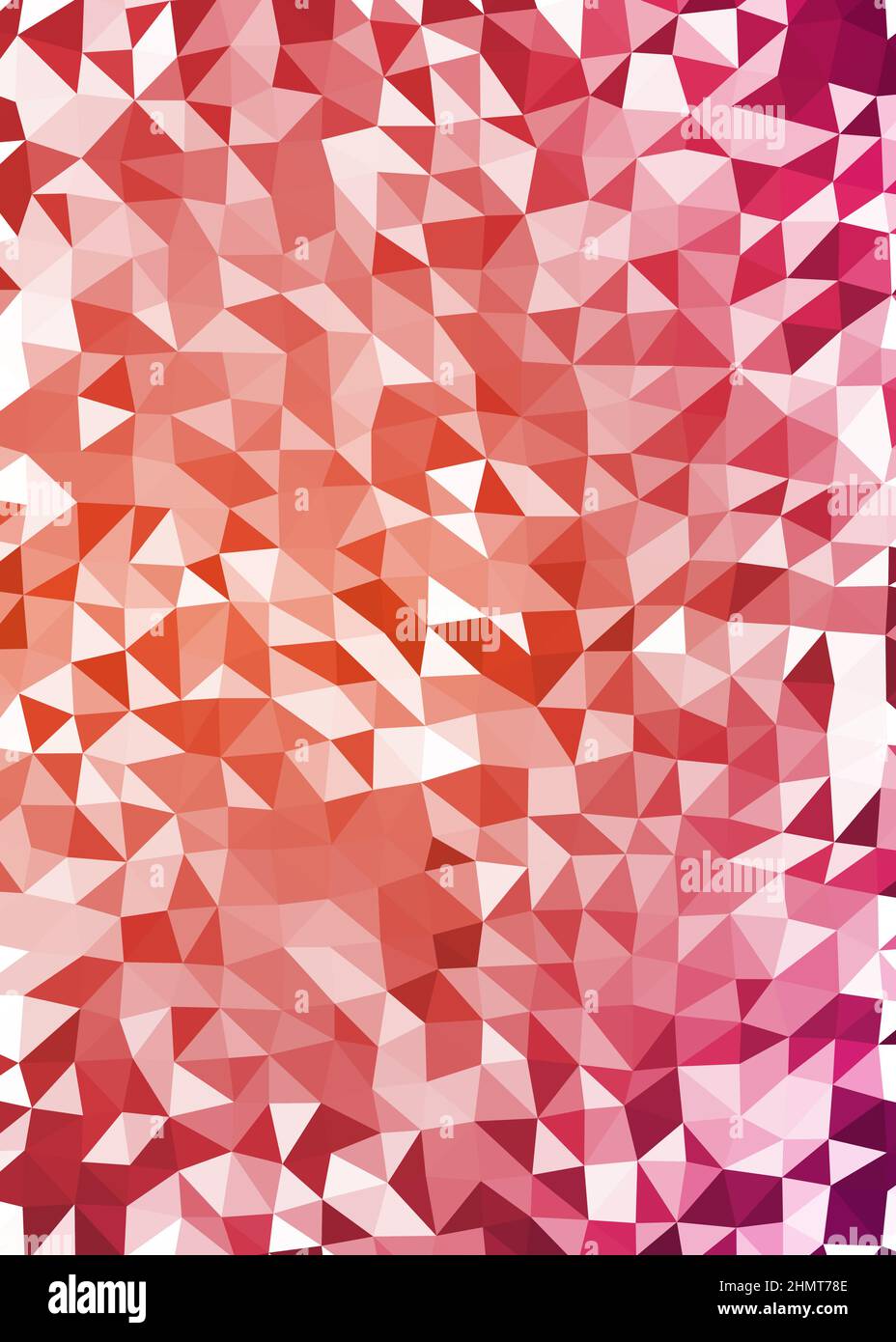 Abstract Low Polygon color Generative Art background illustration Stock ...