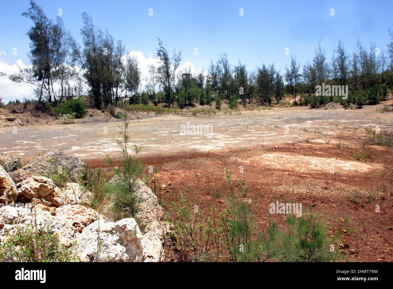 PICTURE SHOWS QUARRY BEFORE REHABILITATION. THE QUARRIES PRODUCED FROM ...