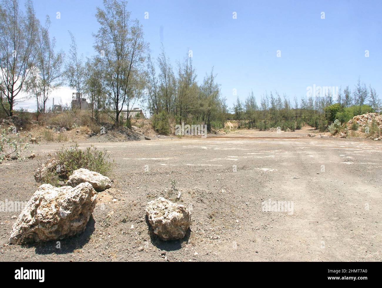 PICTURE SHOWS QUARRY BEFORE REHABILITATION. THE QUARRIES PRODUCED FROM ...