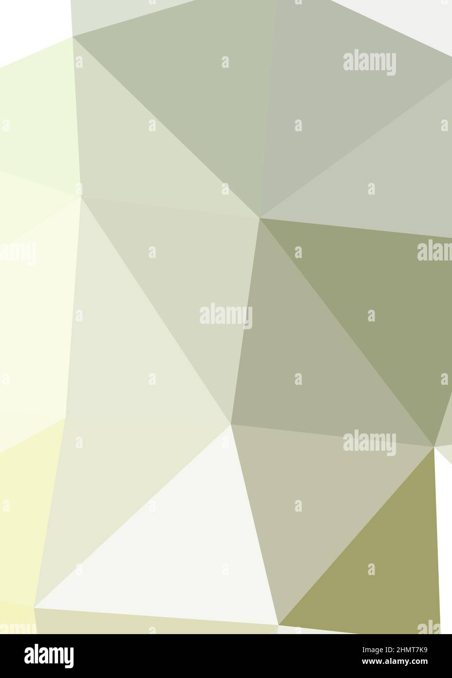 Abstract Low Polygon color Generative Art background illustration Stock ...