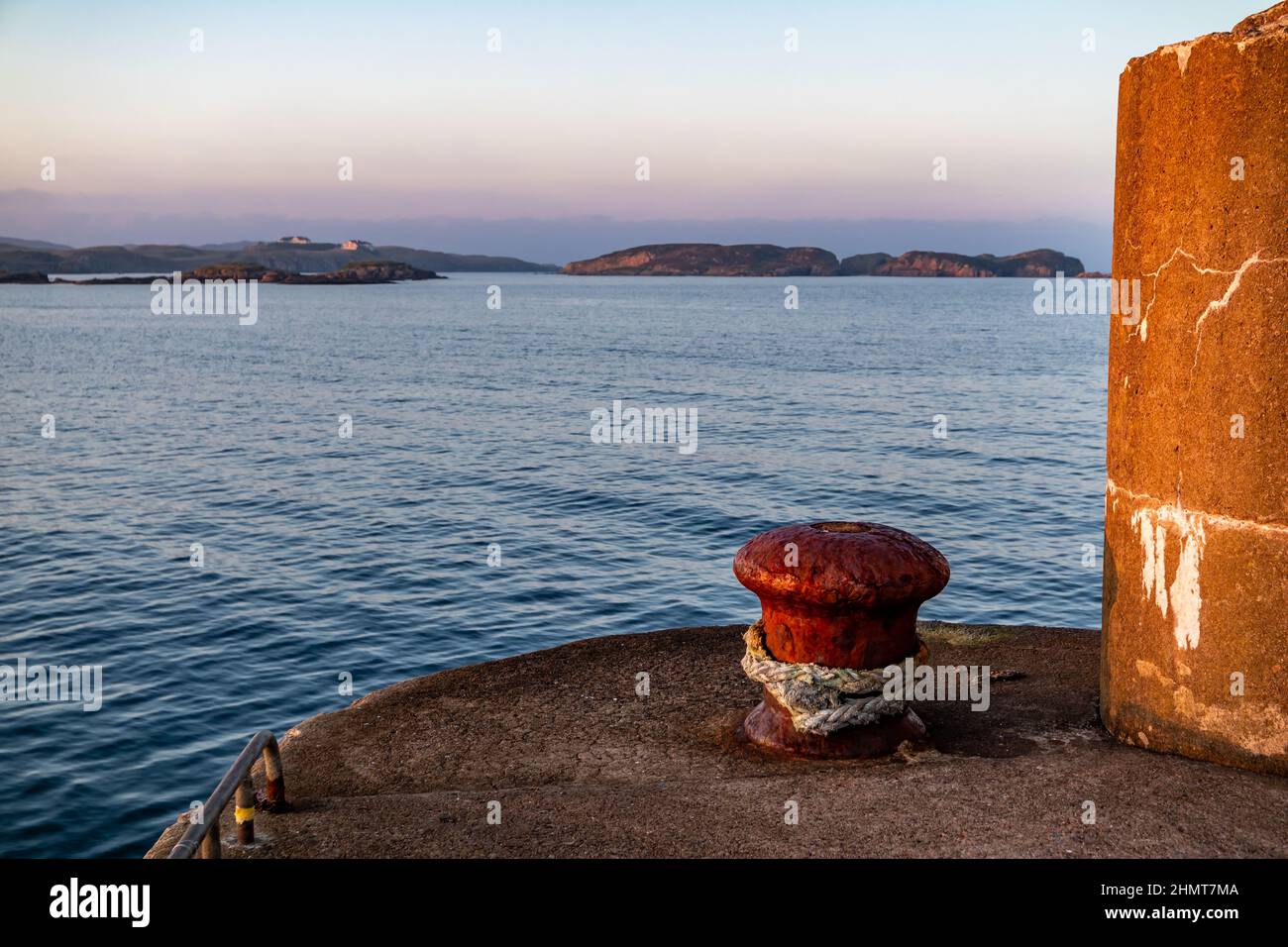 The harbour of Kincasslagh in County Donegal - Ireland Stock Photo - Alamy