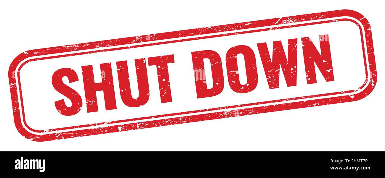 Shut down stamp hi-res stock photography and images - Alamy