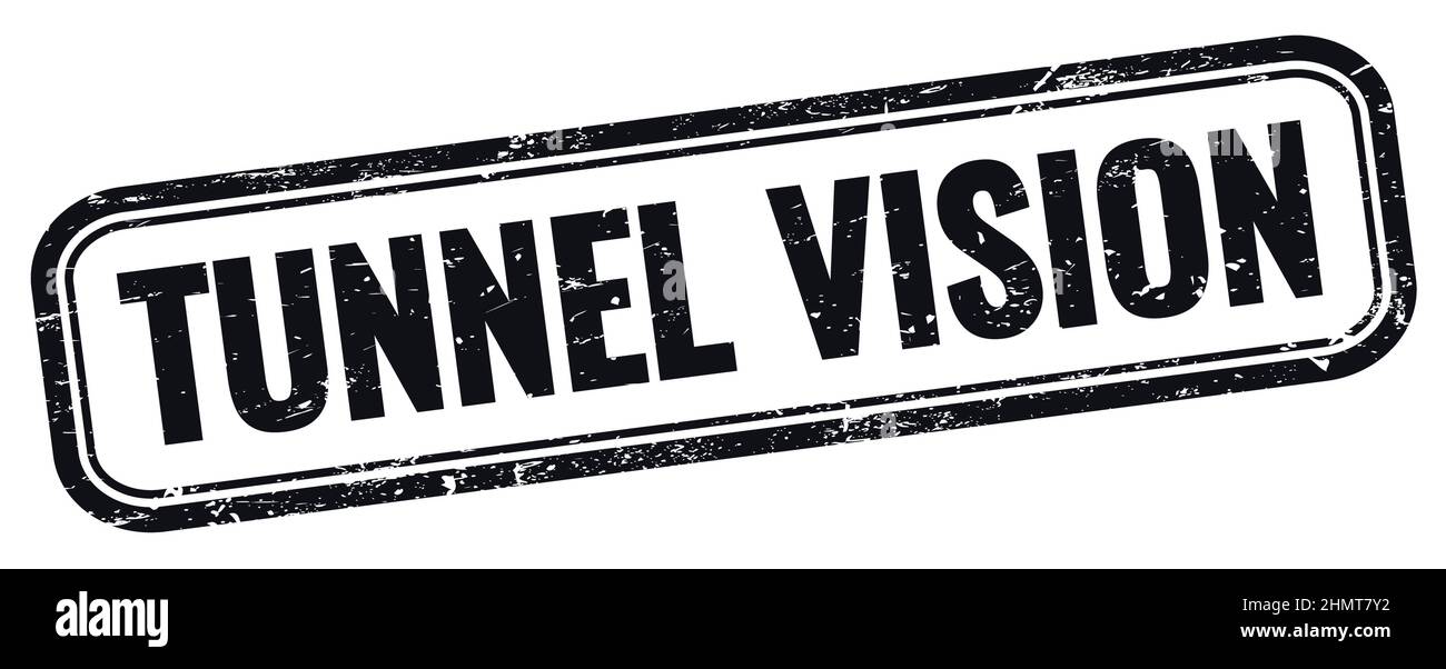Tunnel vision stamp hi-res stock photography and images - Alamy