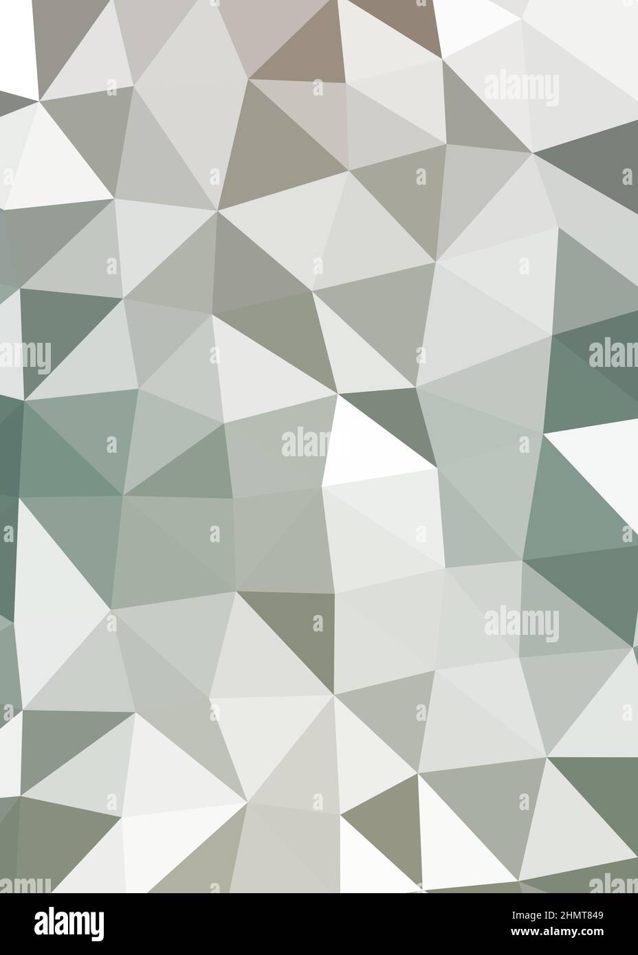 Abstract Low Polygon color Generative Art background illustration Stock ...