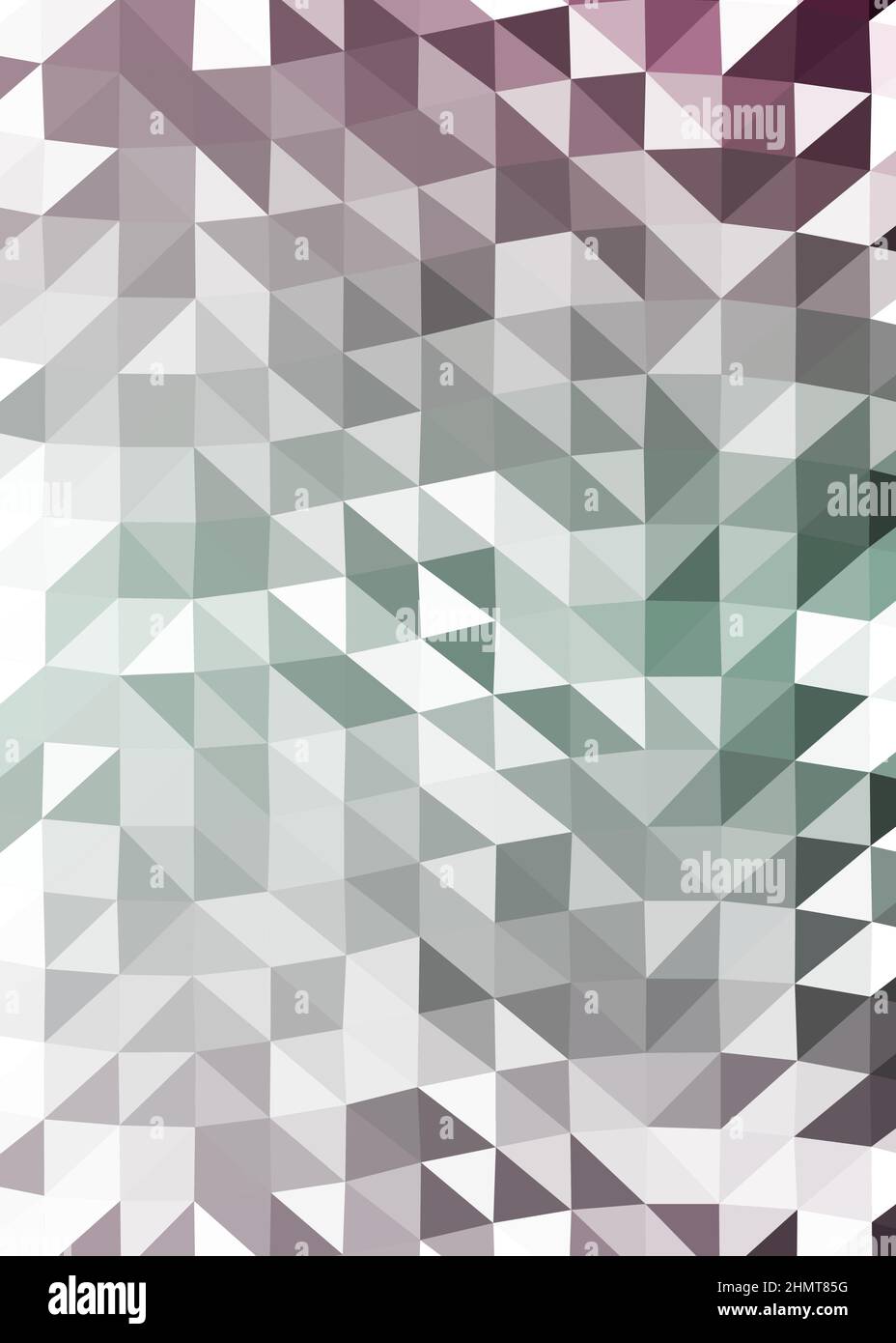 Abstract Low Polygon color Generative Art background illustration Stock ...