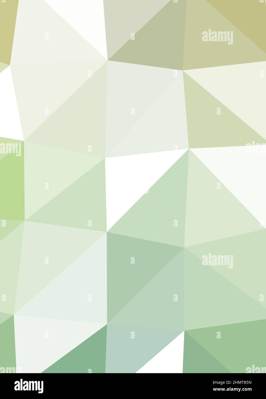 Abstract Low Polygon color Generative Art background illustration Stock ...