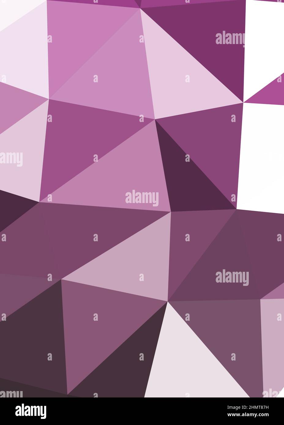 Abstract Low Polygon color Generative Art background illustration Stock ...