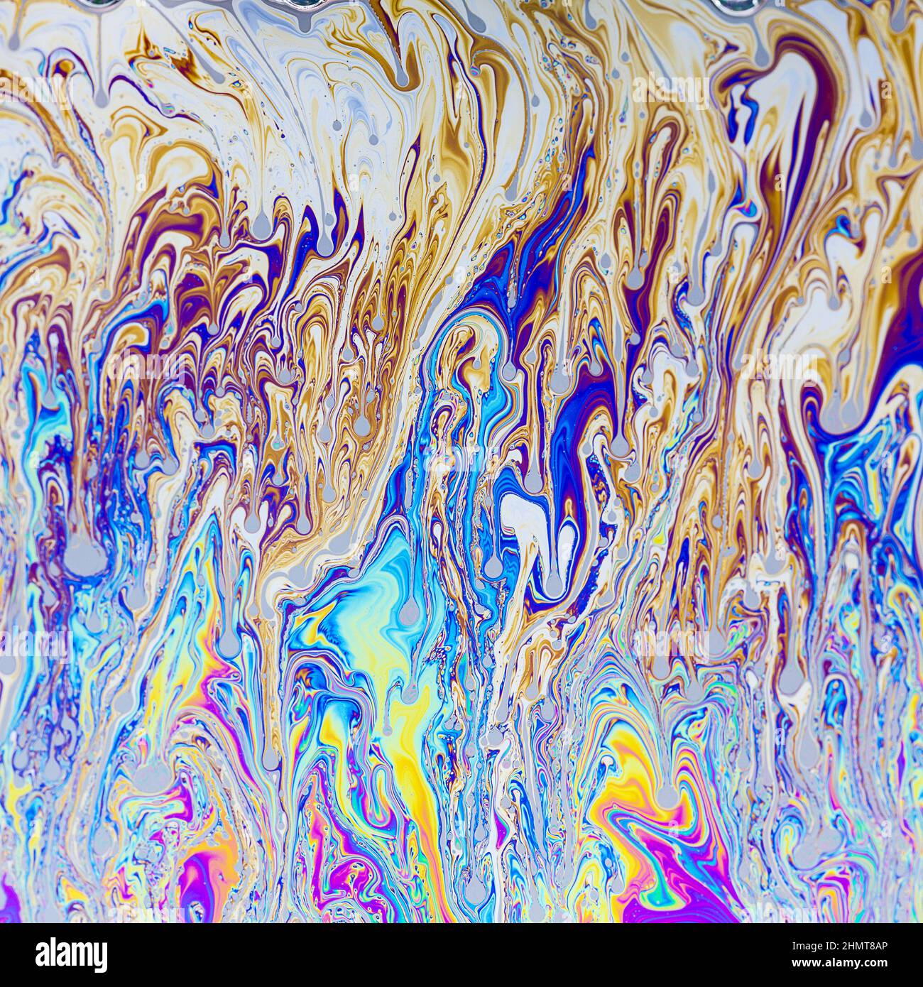 Rainbow colors created a abstakt soap film, soap bubble, background ...