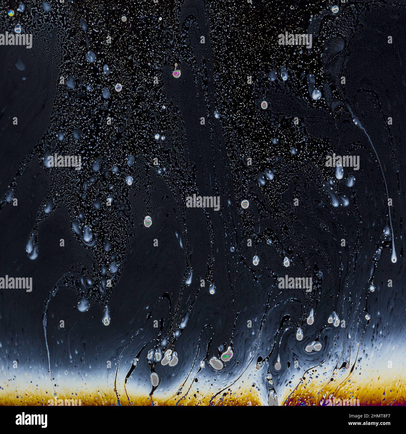 Rainbow colors created a abstakt soap film, soap bubble, background ...